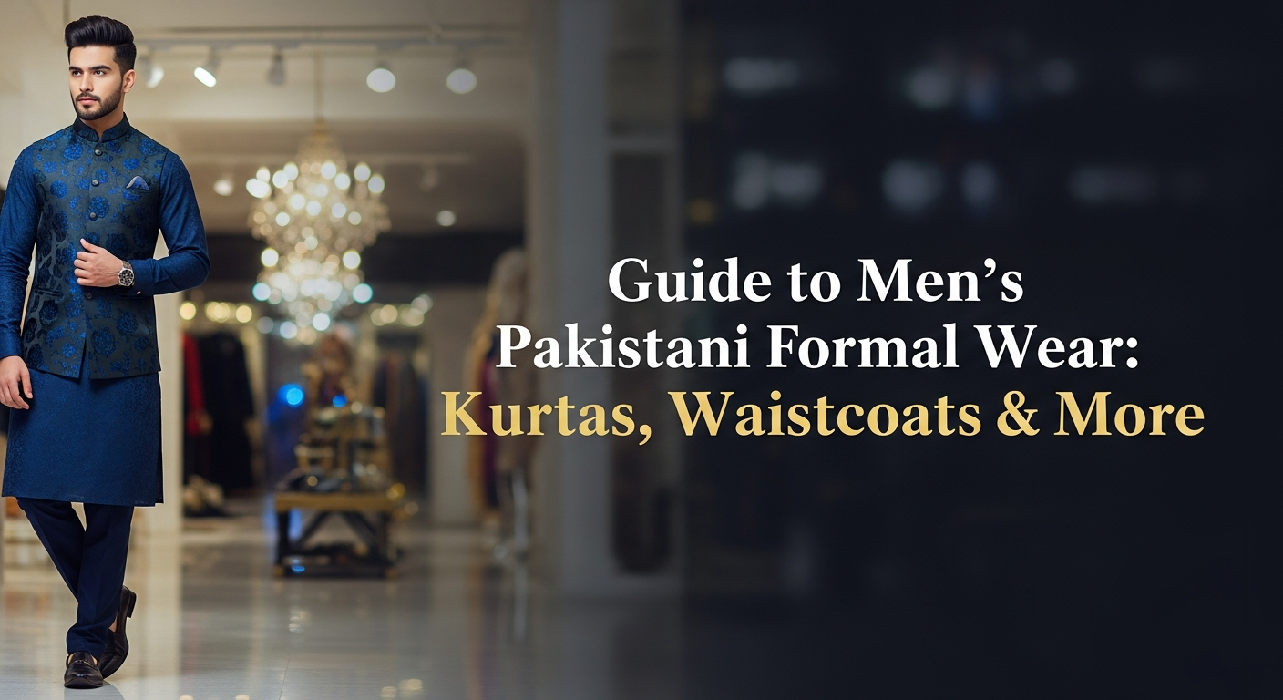 Guide to Men’s Pakistani Formal Wear: Kurtas, Waistcoats & More ...