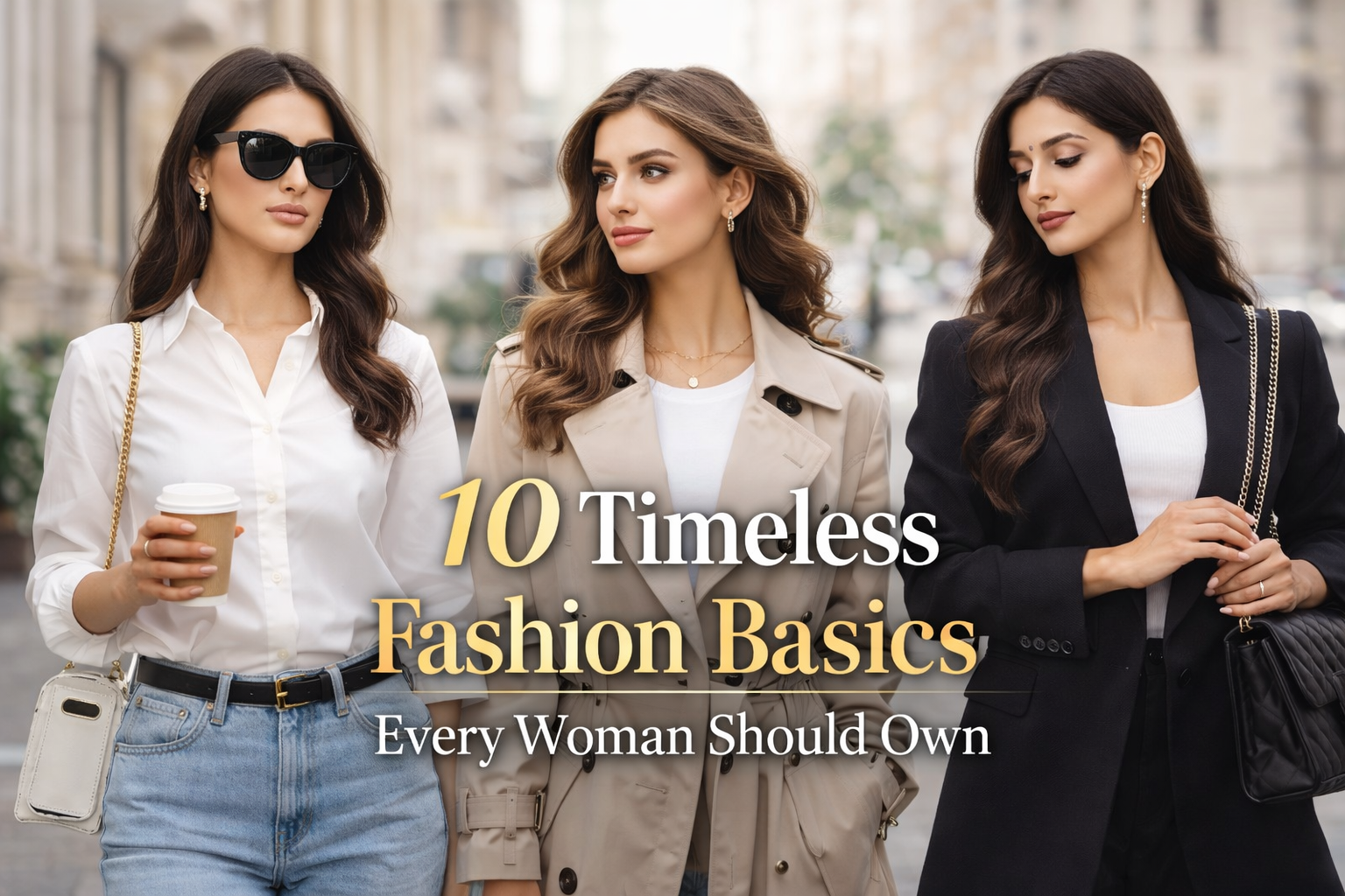 10 Timeless Fashion Basics Every Woman Should Own – String & Thread