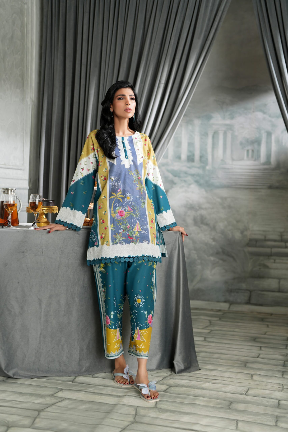 Regalia - CB1-8 Two Piece Lawn – String & Thread