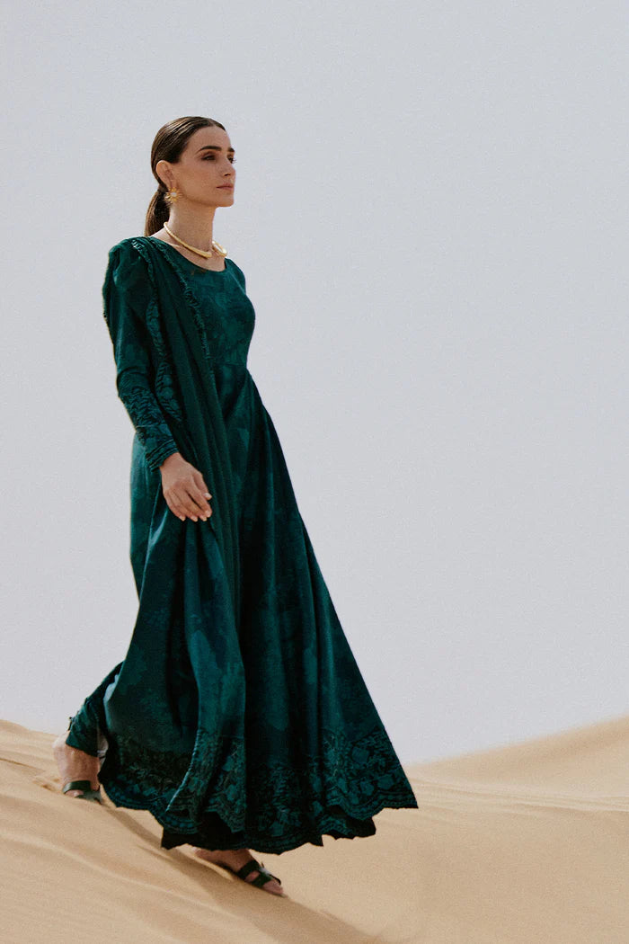 Saira Rizwan SRL26 10 Zomorod Three Piece Lawn Suit – String & Thread